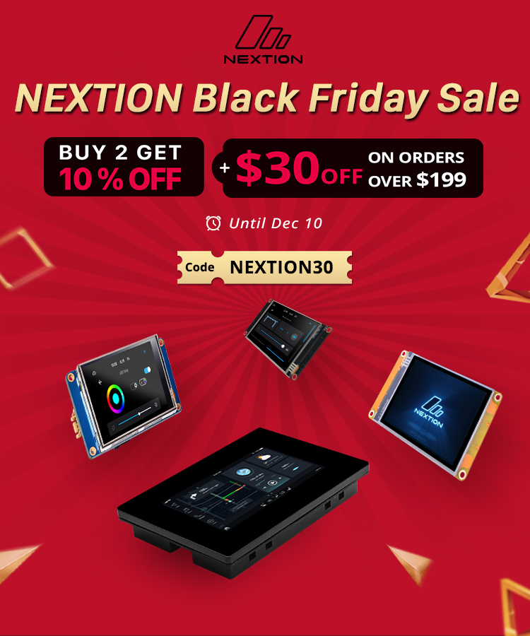 Nextion – Ease of Use and Cost-effective HMI Solution